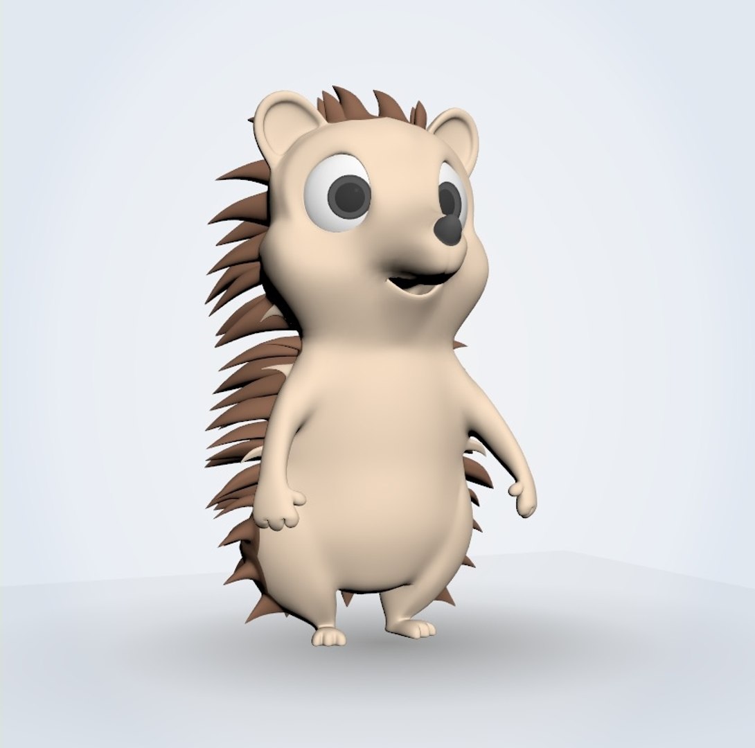 3D Hedgehog Model - TurboSquid 1940606