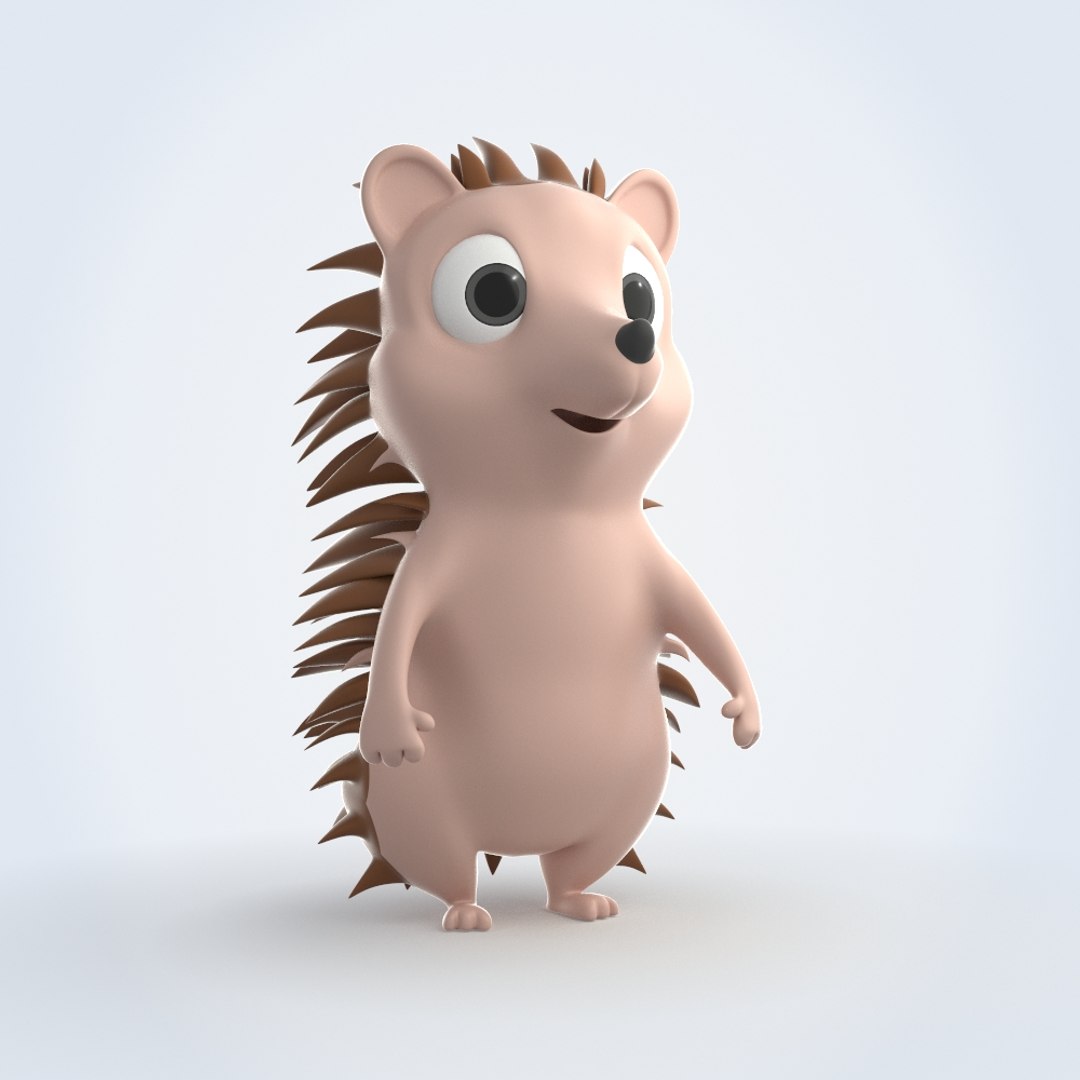 3D Hedgehog Model - TurboSquid 1940606