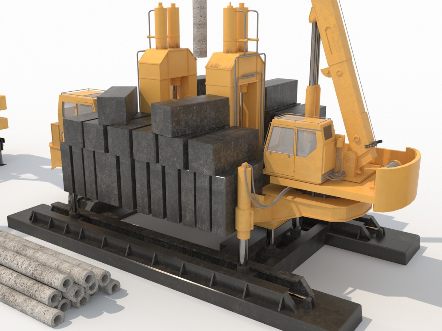 3D Construction Equipment - TurboSquid 2128859