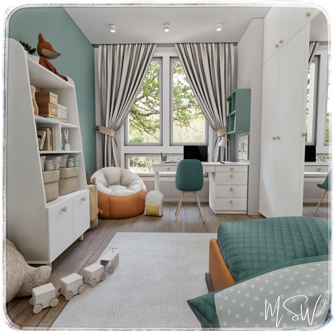 Kids Room 2 Blender Scene 3D Model - TurboSquid 2297612