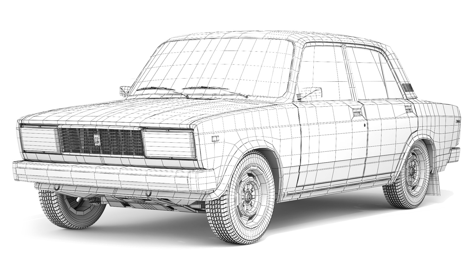 3D VAZ Lada 2105 1980 - TurboSquid 2159261