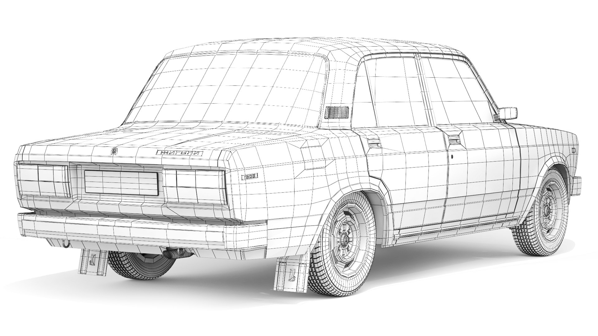 3D VAZ Lada 2105 1980 - TurboSquid 2159261