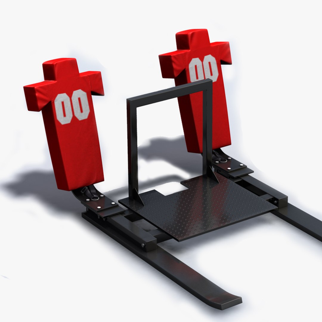 3d Football Training Sled Model