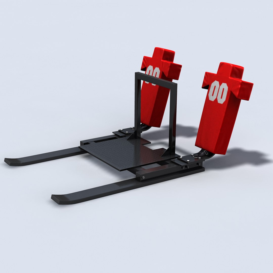 3d Football Training Sled Model