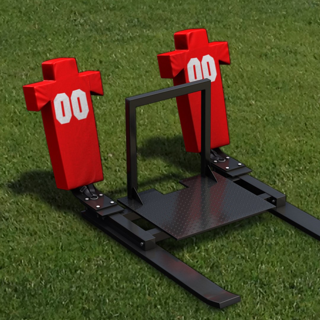 3d Football Training Sled Model