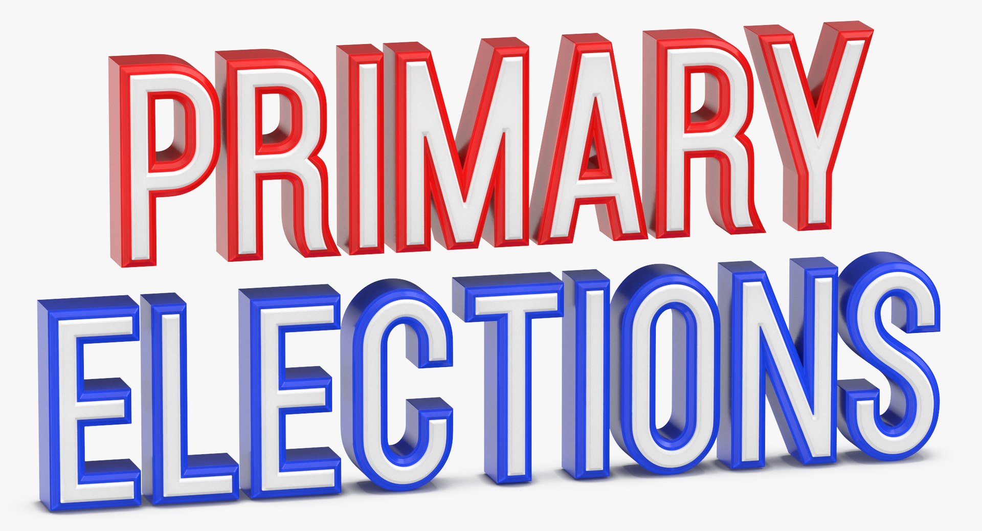 Primary Elections Model - TurboSquid 1339184