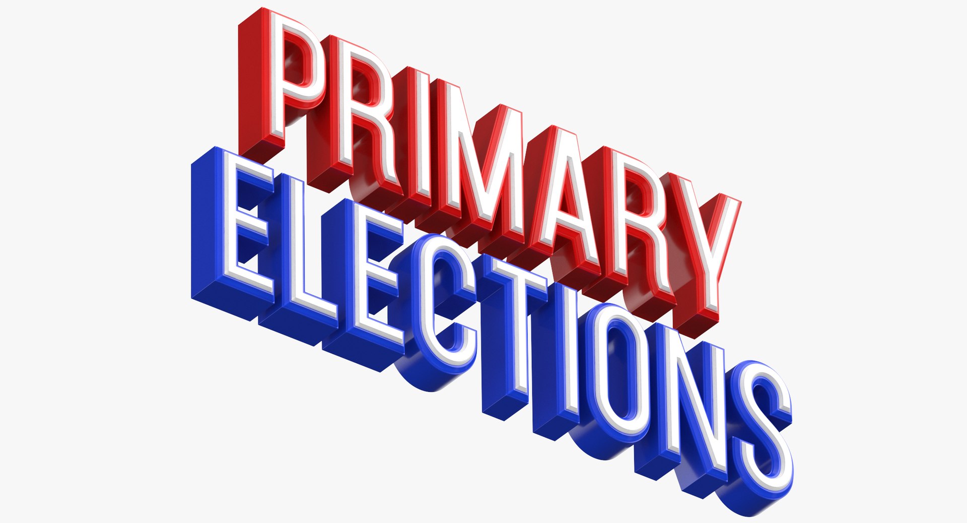 Primary Elections Model - TurboSquid 1339184