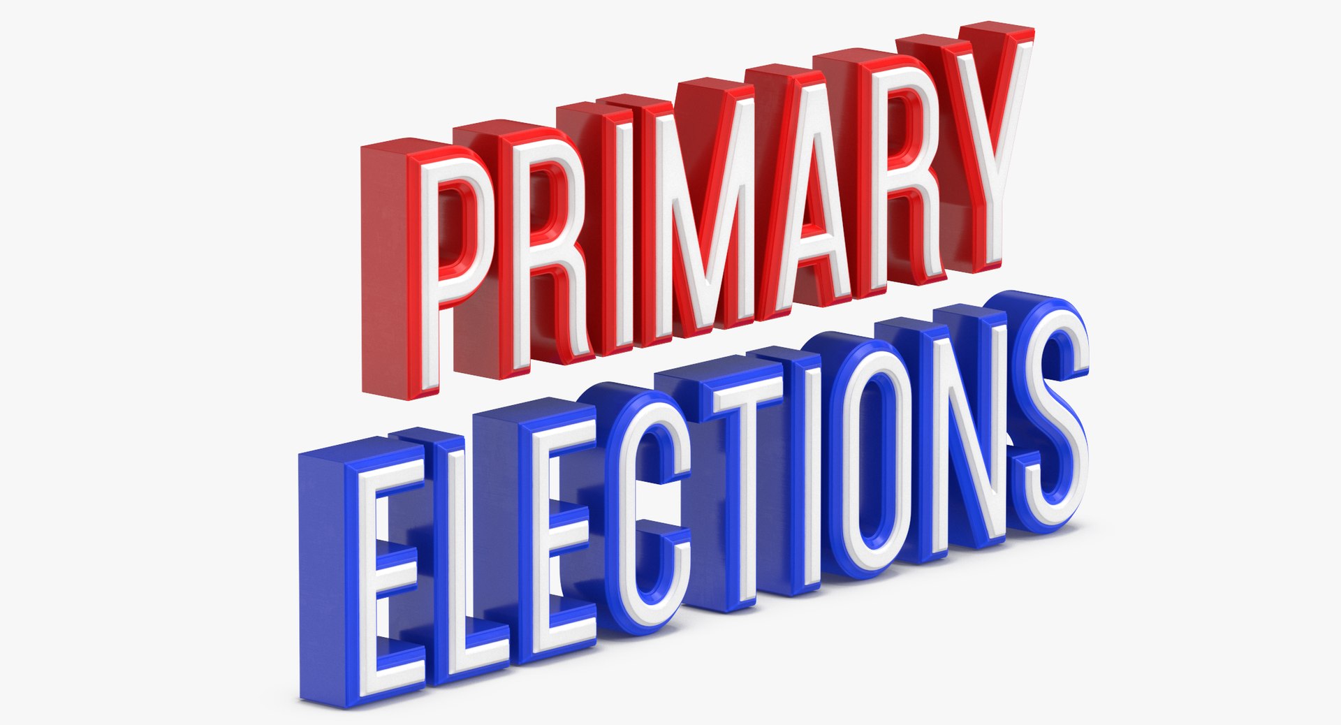 Primary Elections Model - TurboSquid 1339184