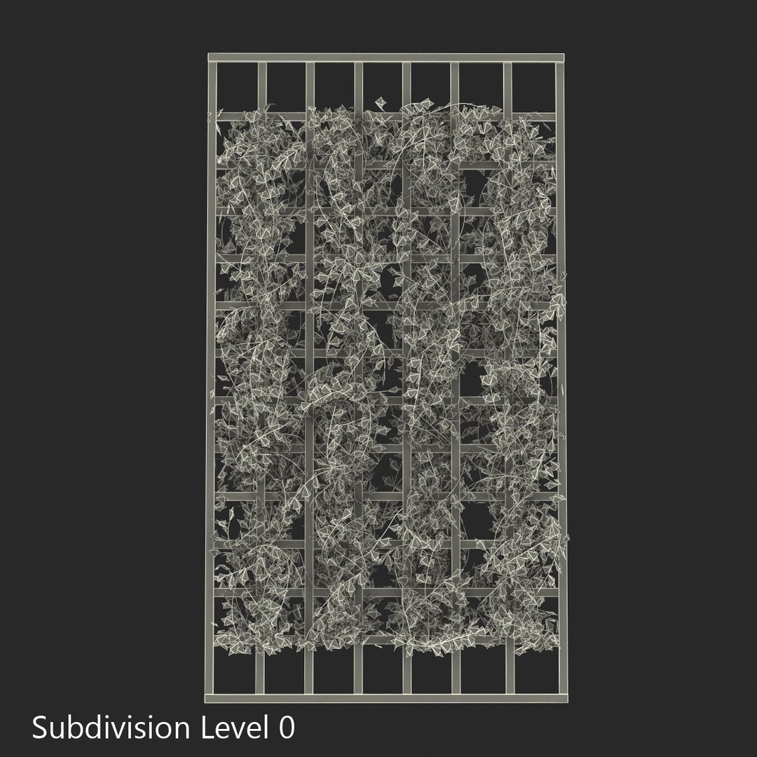 Trellis Panel 3d Max