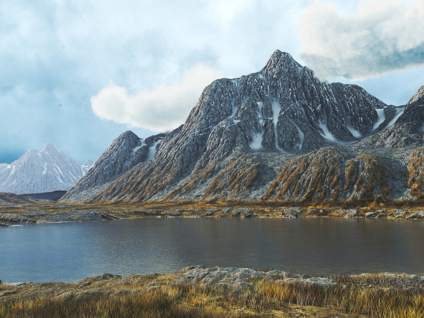 Iceland Landscape 3D Model - TurboSquid 2244534