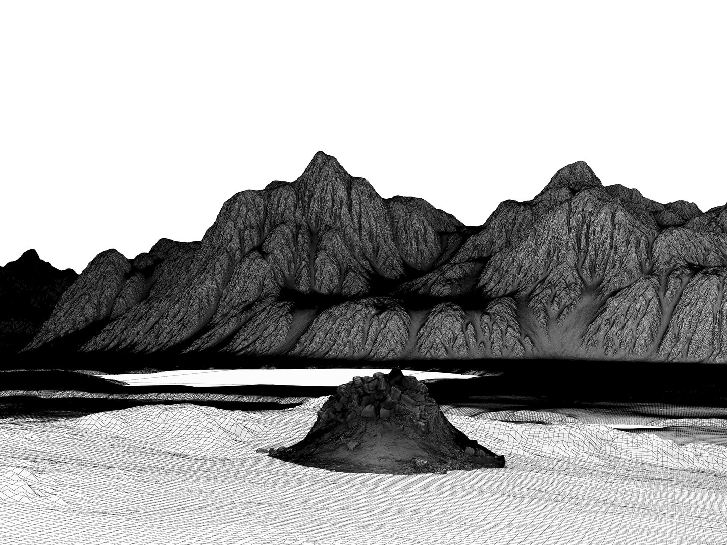 Iceland Landscape 3D Model - TurboSquid 2244534