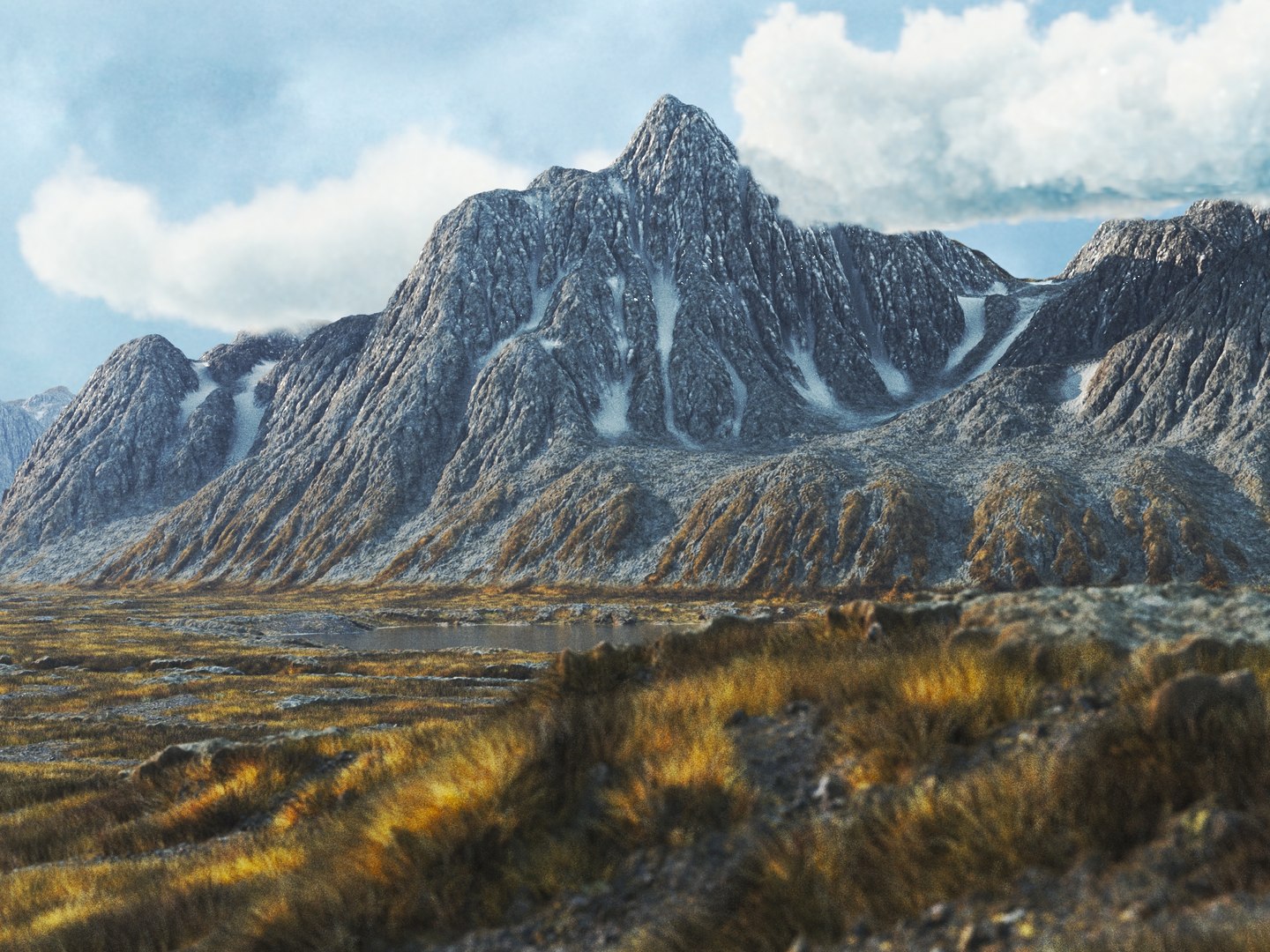 Iceland Landscape 3D Model - TurboSquid 2244534