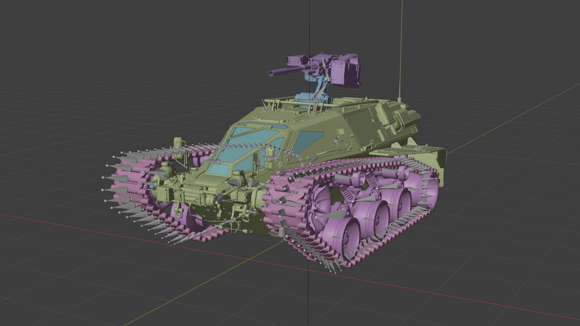 Ripsaw EV2 Tank 3D Model - TurboSquid 2408039