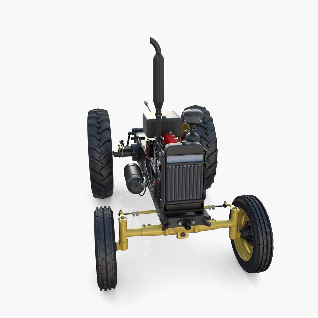 3D Tractor Chassis - TurboSquid 1880216