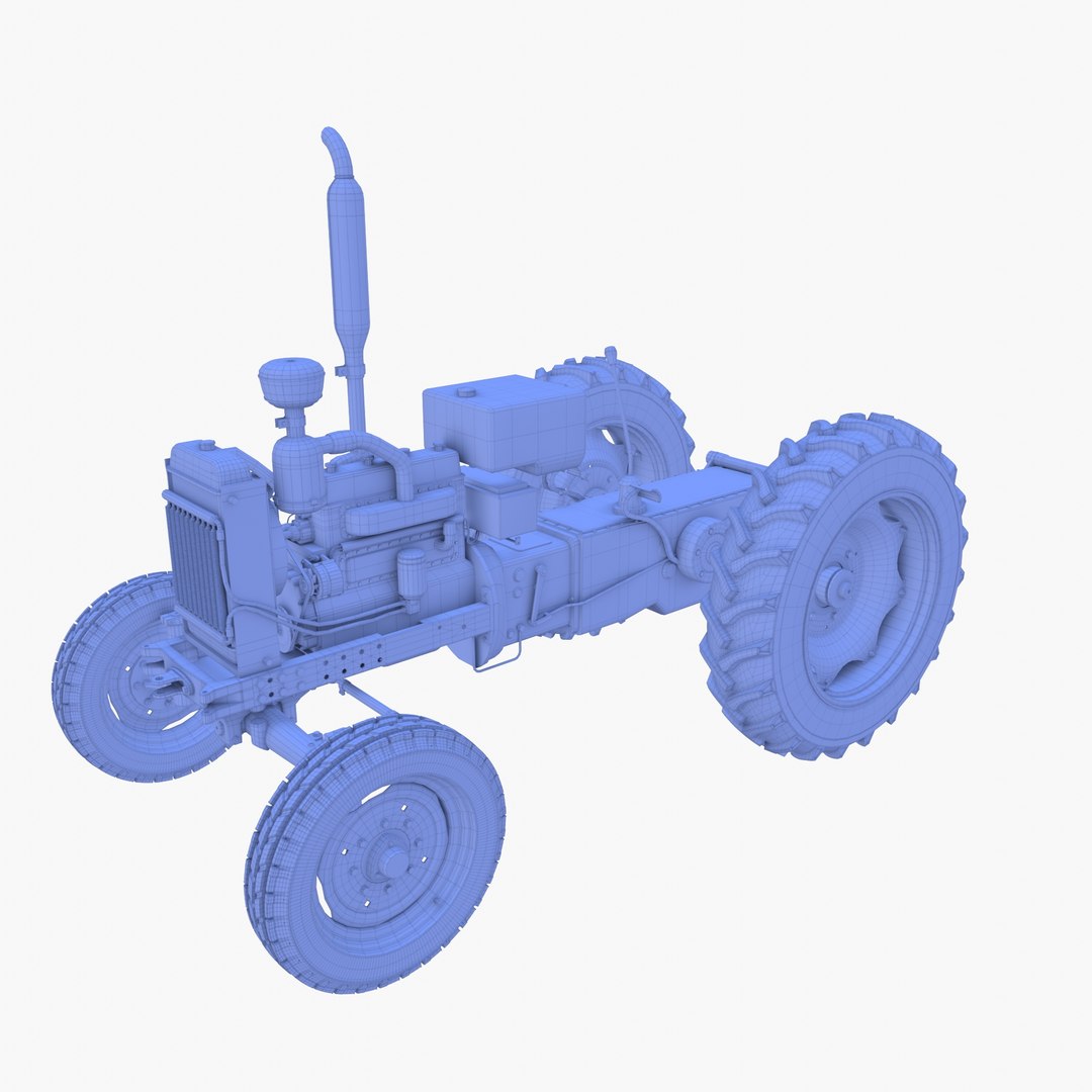 3D Tractor Chassis - TurboSquid 1880216