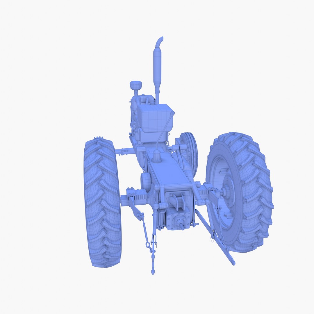 3D Tractor Chassis - TurboSquid 1880216