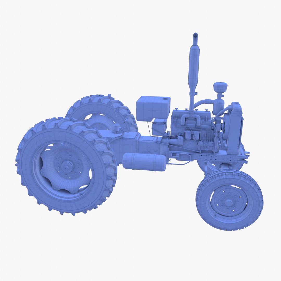 3D Tractor Chassis - TurboSquid 1880216