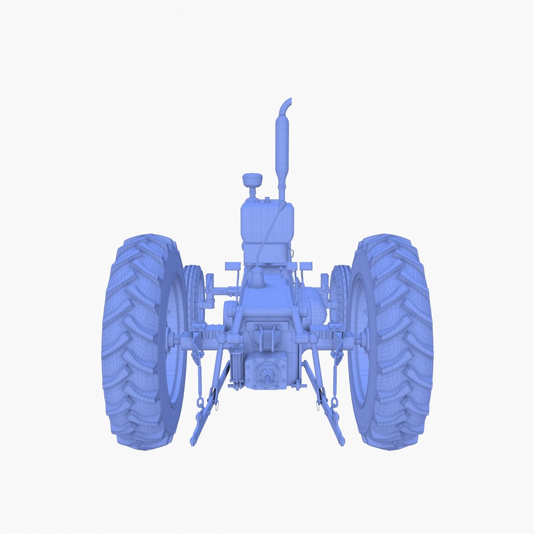 3D Tractor Chassis - TurboSquid 1880216