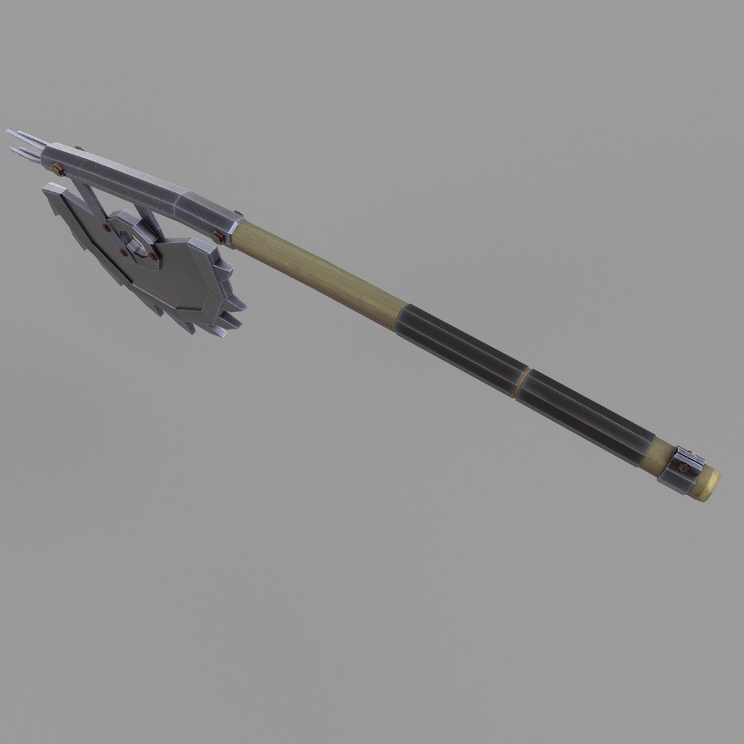Stylized Post Apocalyptic Saw 3D Model - TurboSquid 1522948
