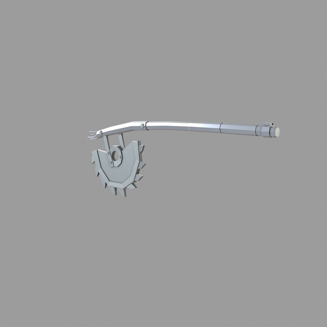 Stylized Post Apocalyptic Saw 3D Model - TurboSquid 1522948