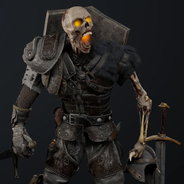 Skeleton Fighter 3D Models for Download | TurboSquid