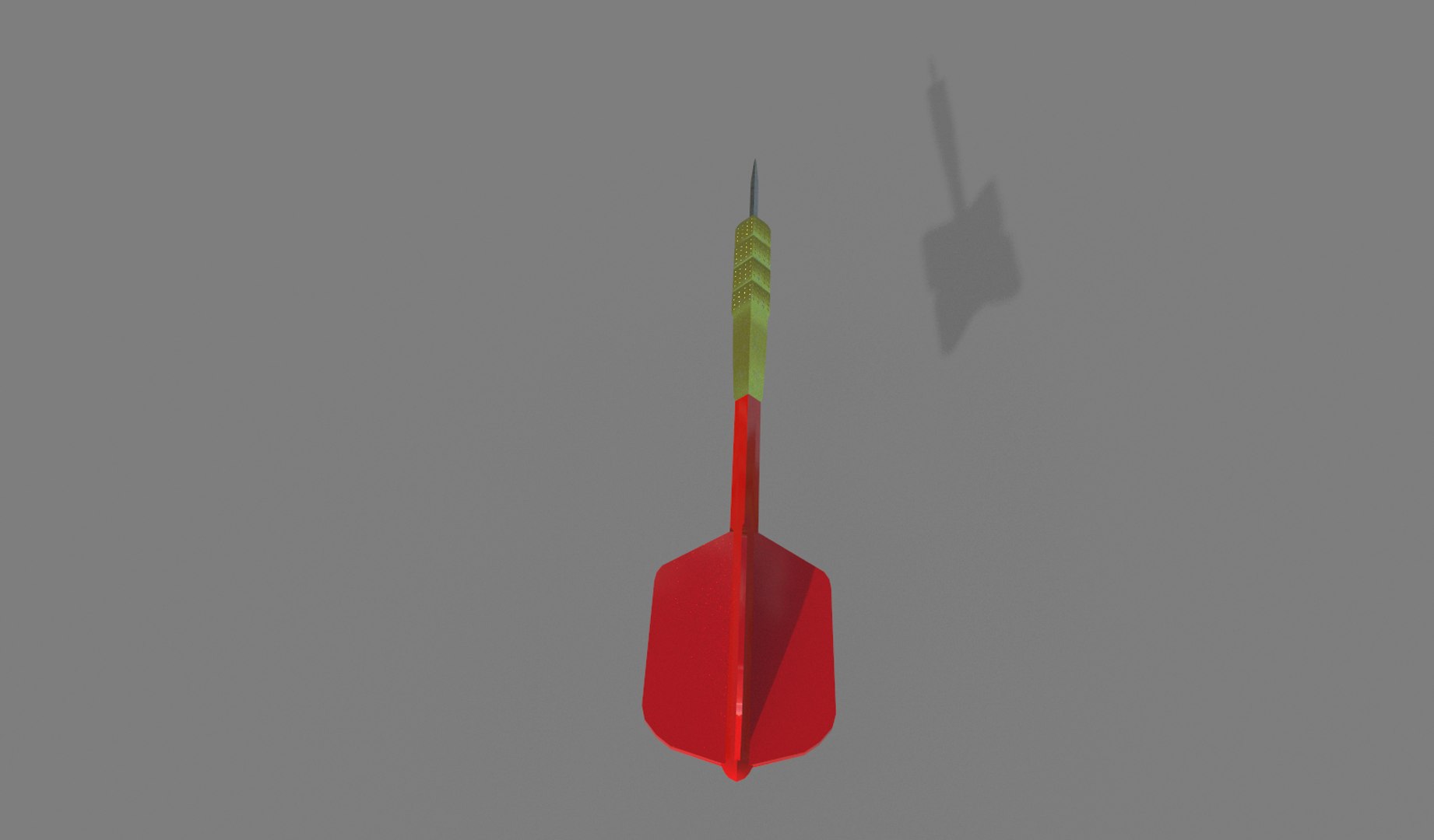 simple dart 3d model