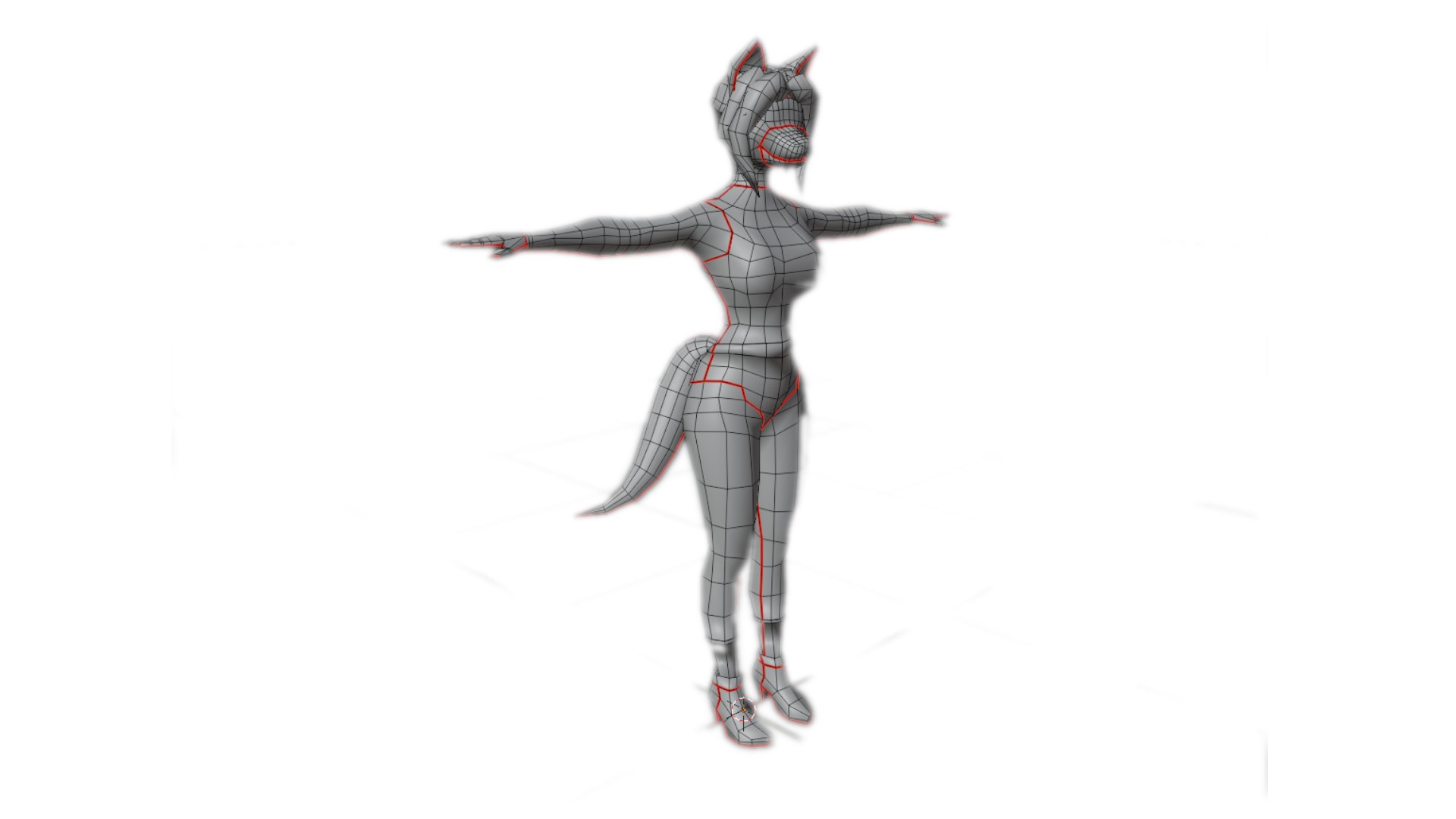 3D Decentraland Female Avatar Skin - TurboSquid 2157286