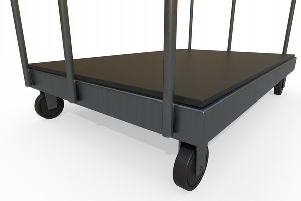 Panel cart model - TurboSquid 1395164