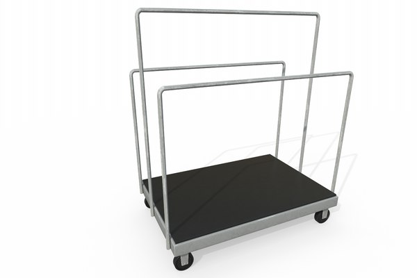 Panel cart model - TurboSquid 1395164
