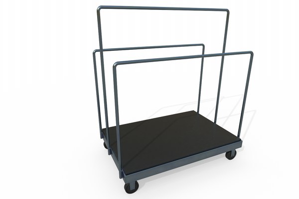 Panel cart model - TurboSquid 1395164