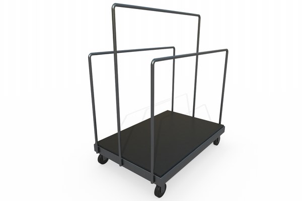 Panel cart model - TurboSquid 1395164