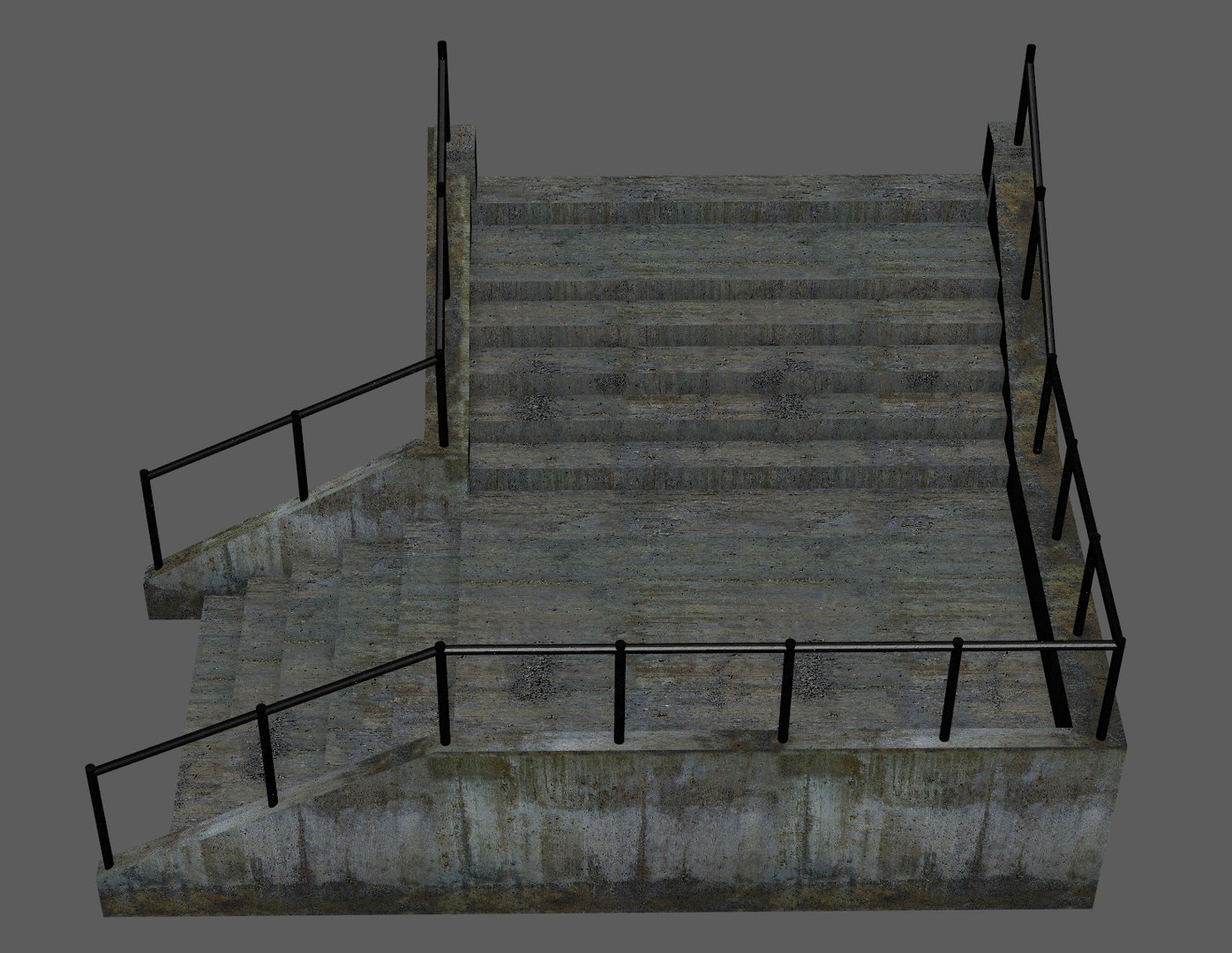 Free Stair Old 3D Model - TurboSquid 1456688