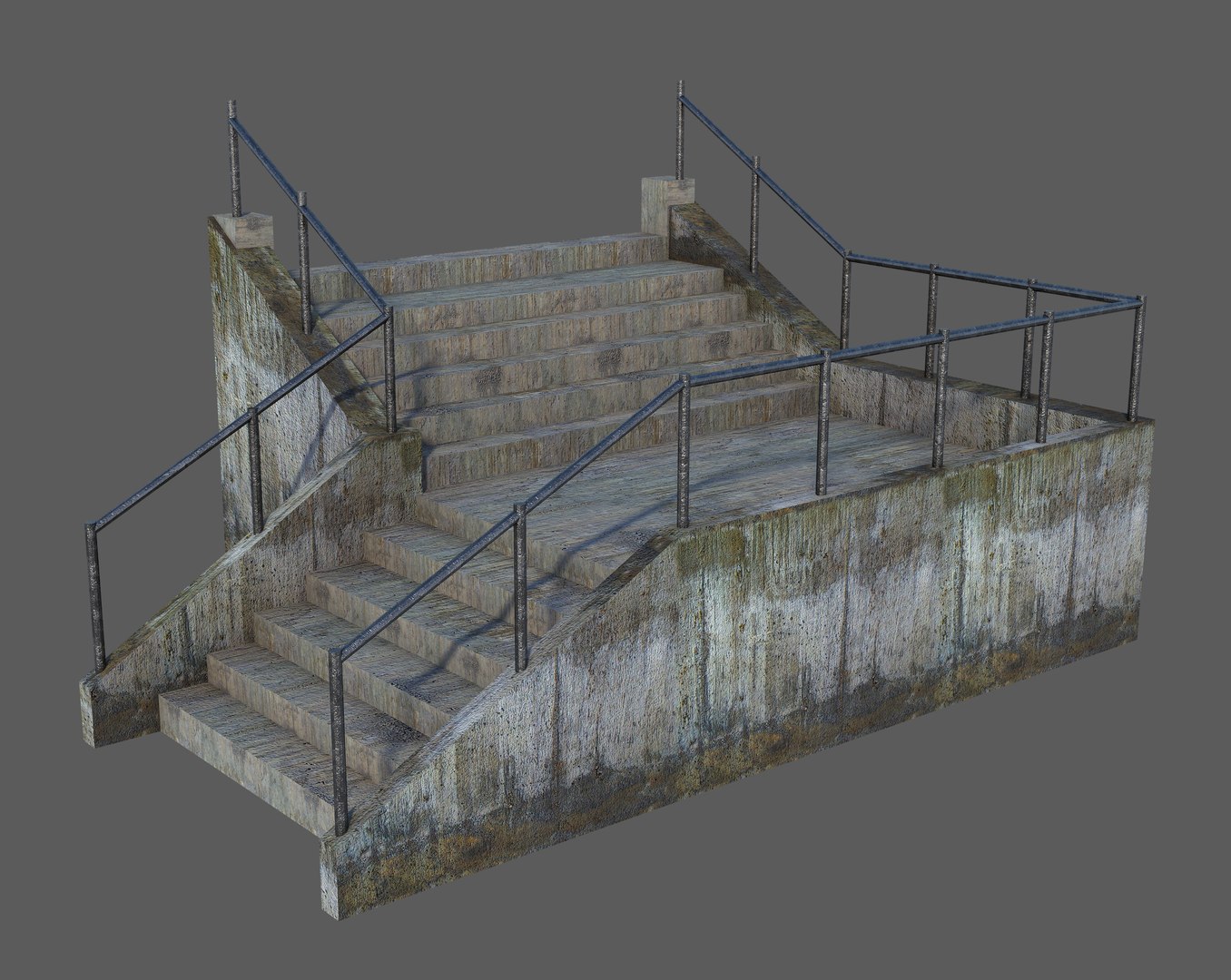 Free Stair Old 3D Model - TurboSquid 1456688