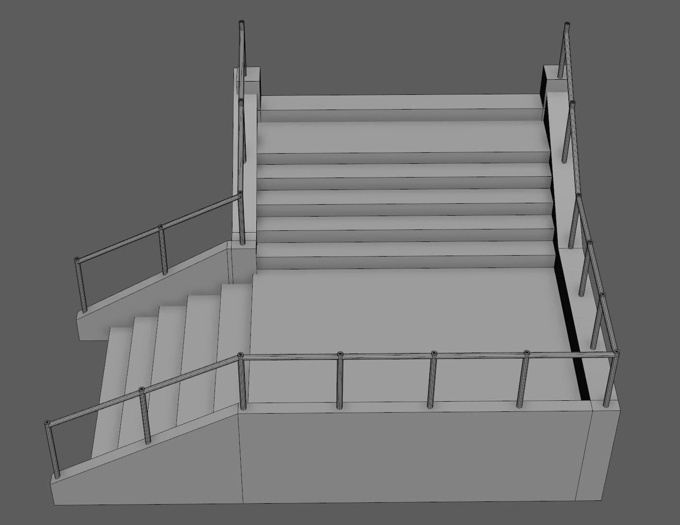 Free Stair Old 3D Model - TurboSquid 1456688