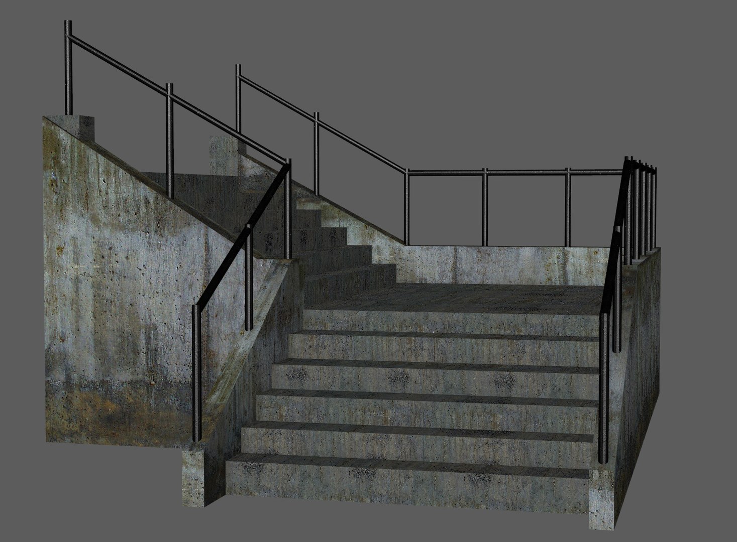 Free Stair Old 3D Model - TurboSquid 1456688