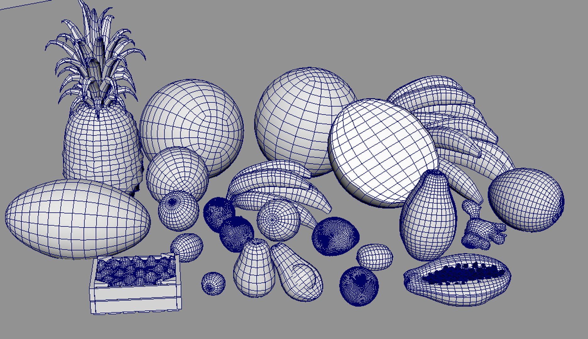 3D Fruit - TurboSquid 1462213