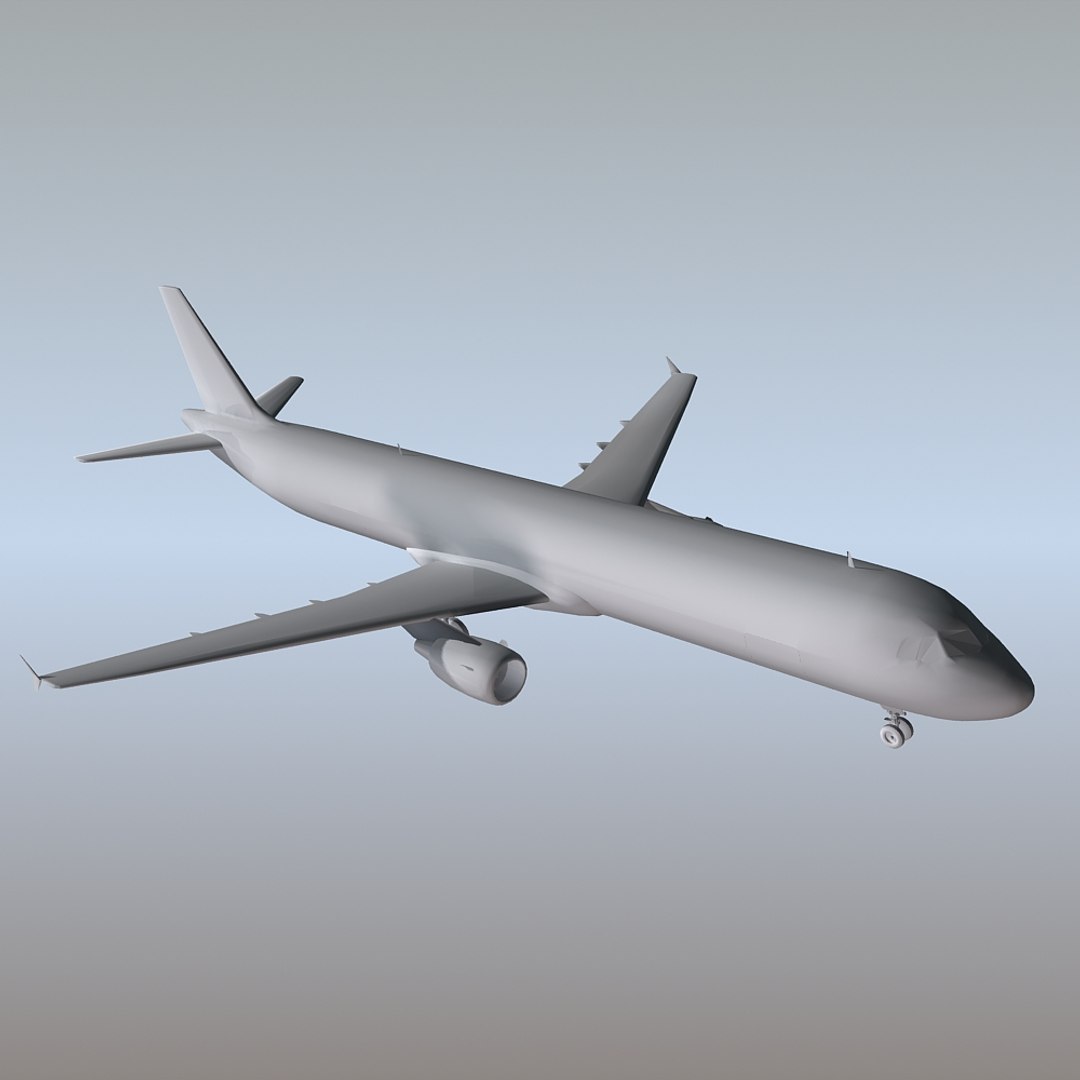 3d Model Airbus A321 Lufthansa Airlines