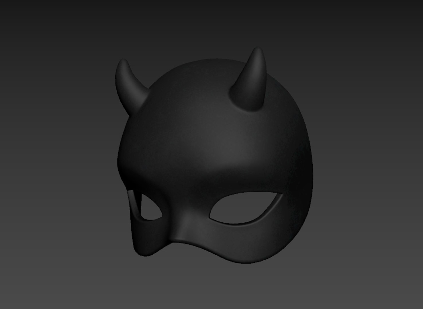 Devil mask 3D - TurboSquid 1512029