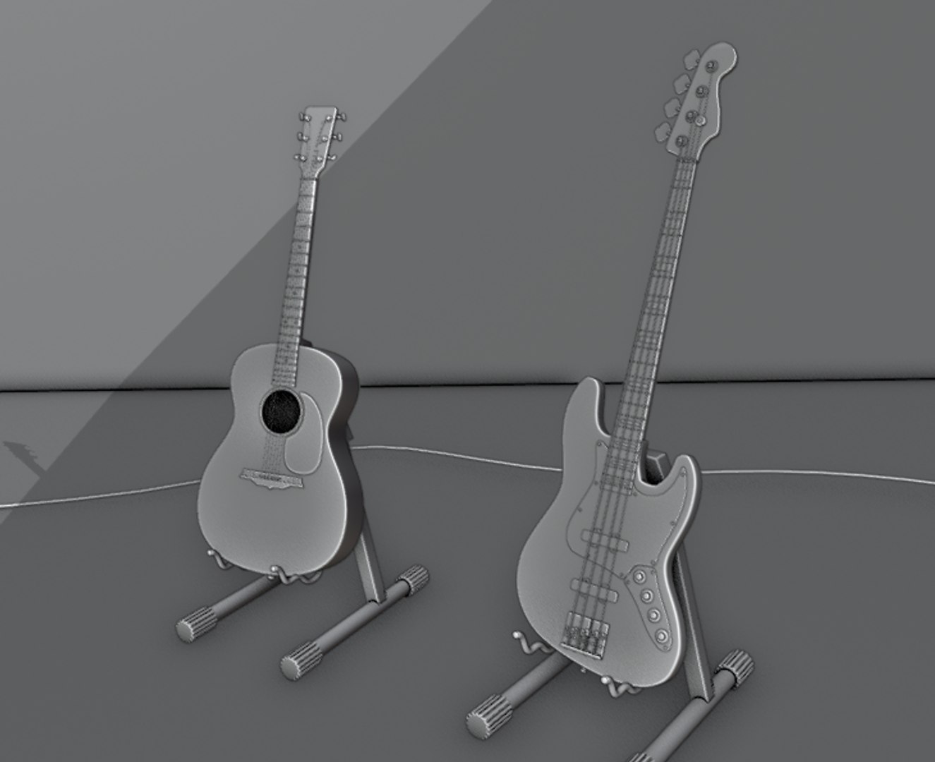 3D model musical instrumants set - TurboSquid 1805855