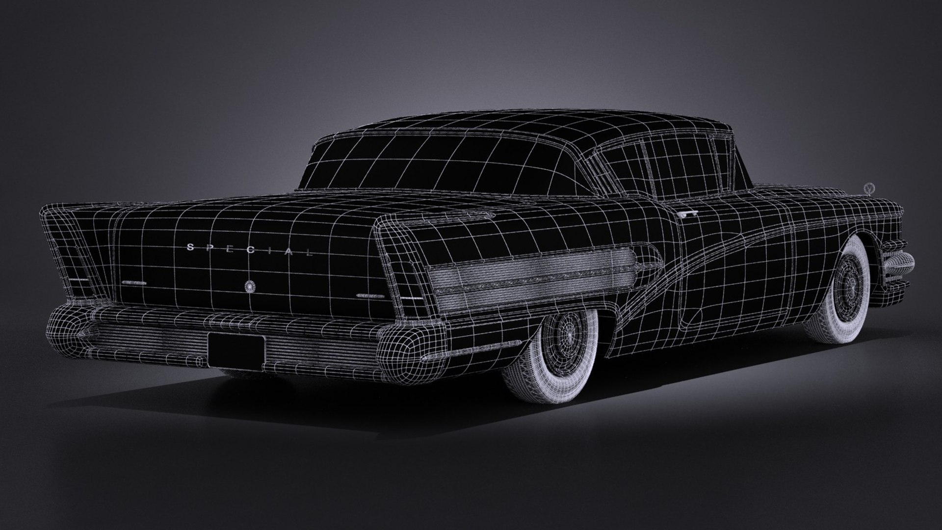 buick riviera super 3d model