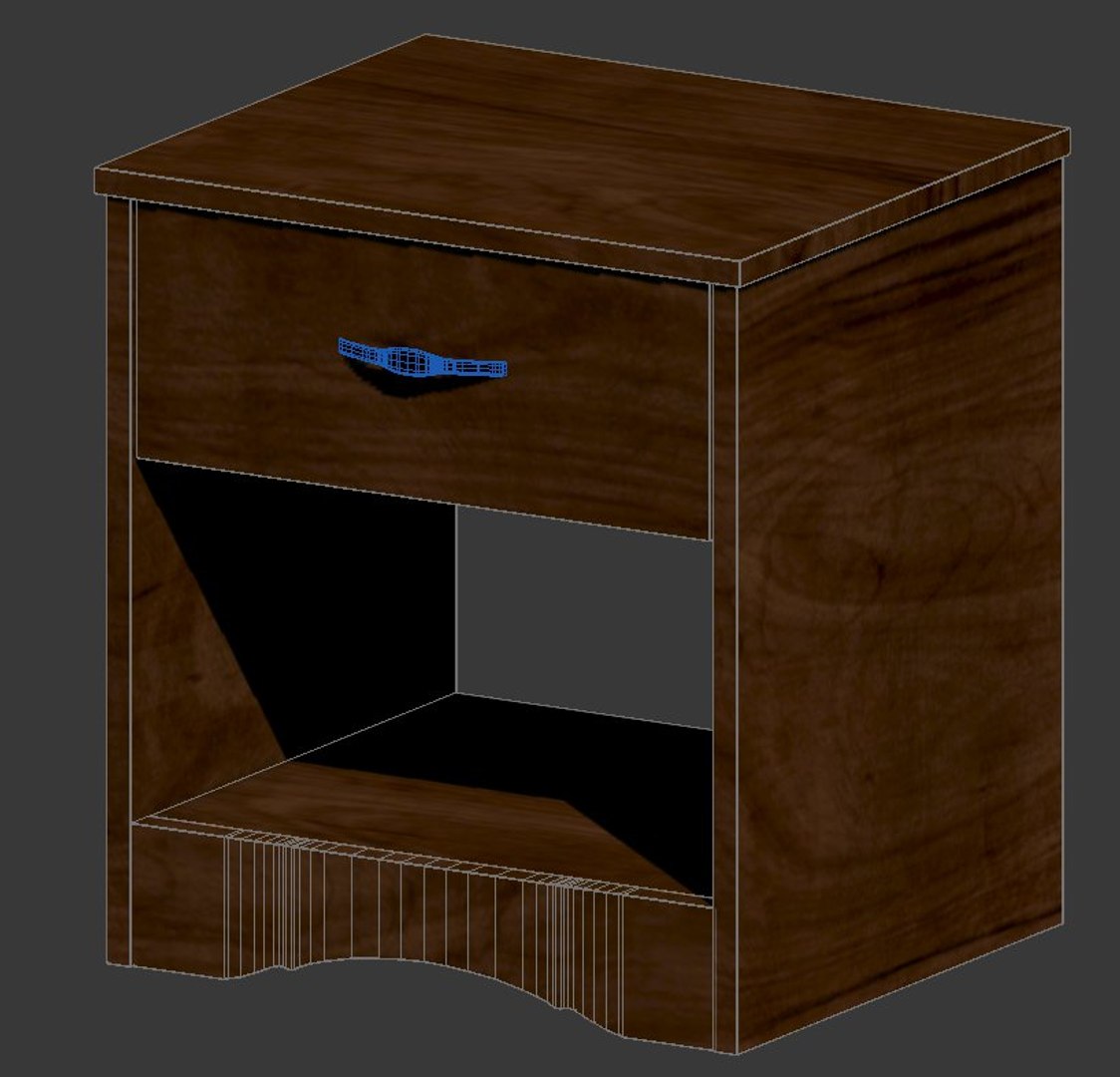 3D drawer decoration model - TurboSquid 1197425