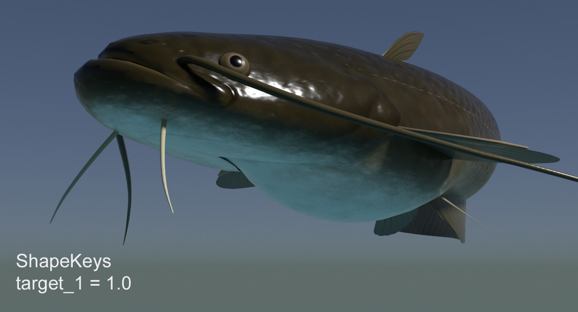 Fish Namazu 3d Model