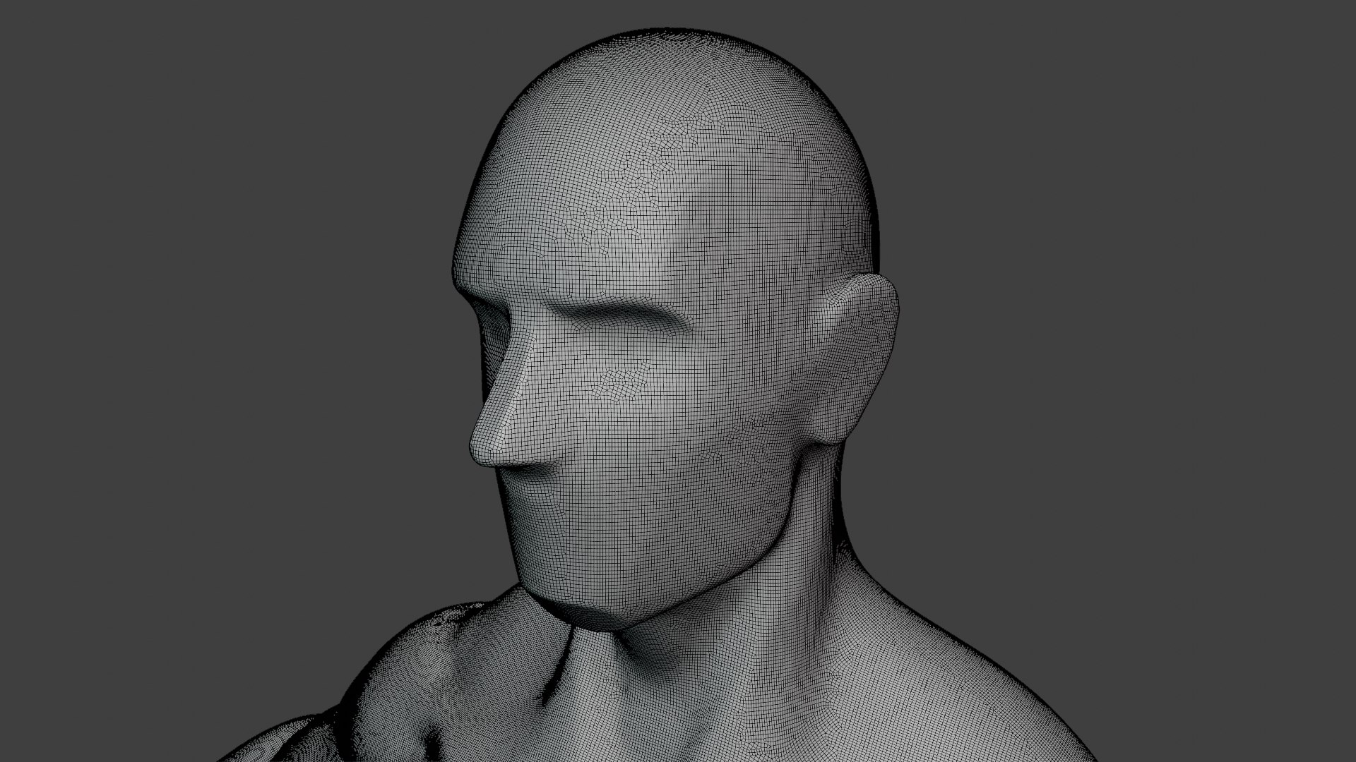 Male Body Base Athletic Sculpt 3D Model - TurboSquid 1780493