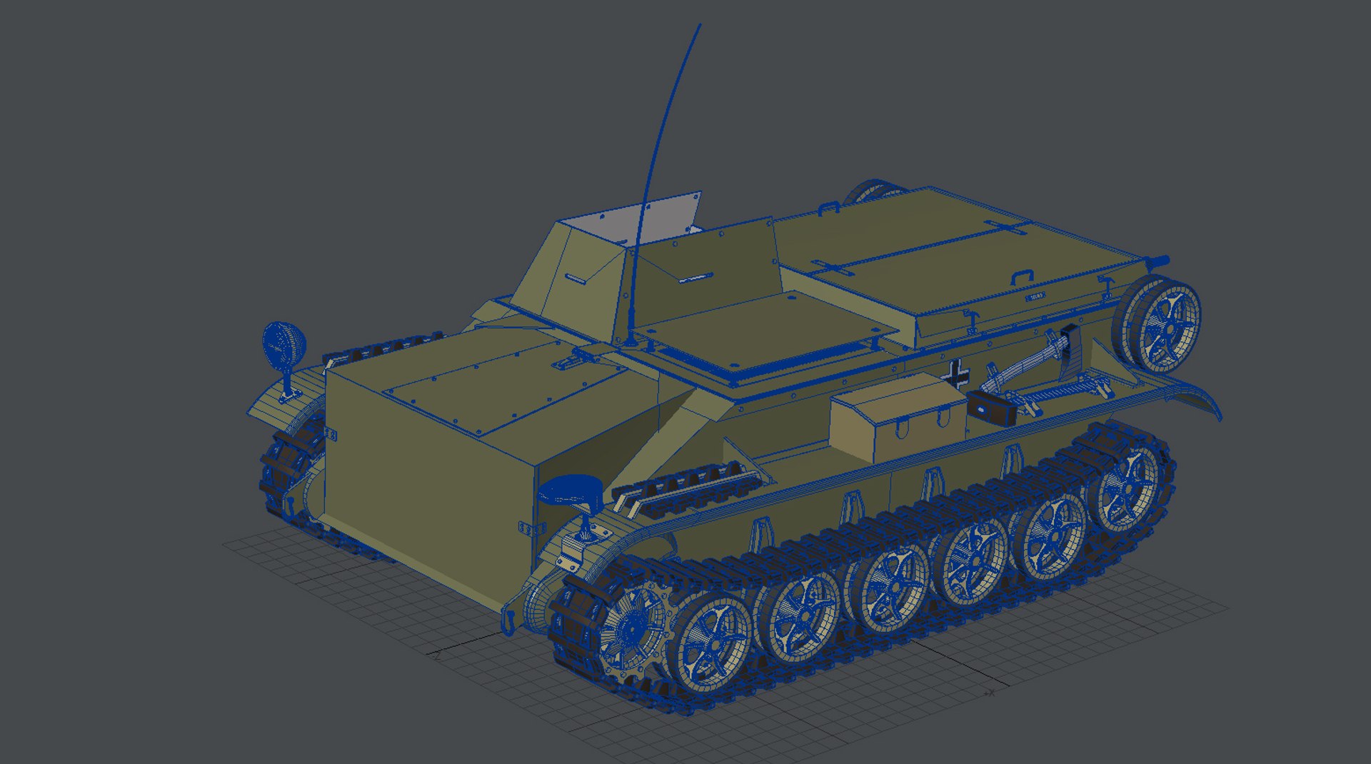 Sd.Kfz 301 Borgward IV 3D Model - TurboSquid 1717152