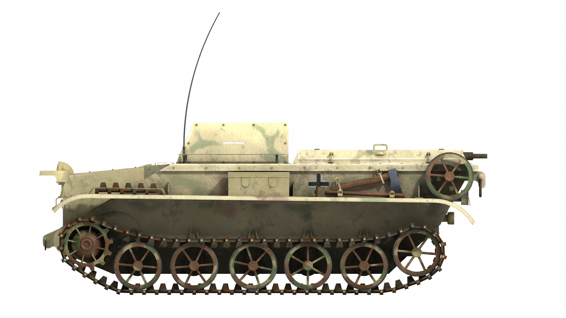 Sd.Kfz 301 Borgward IV 3D-Modell - TurboSquid 1717152
