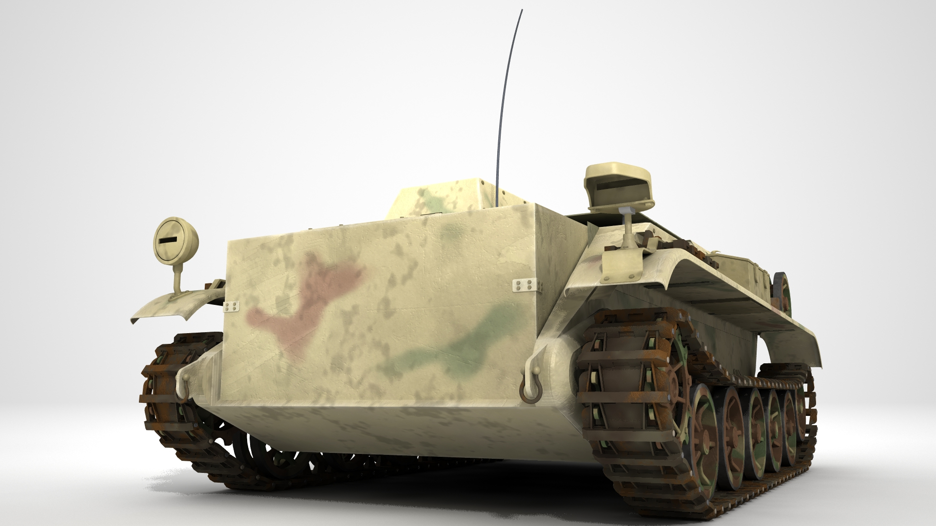Sd.Kfz 301 Borgward IV 3D-Modell - TurboSquid 1717152