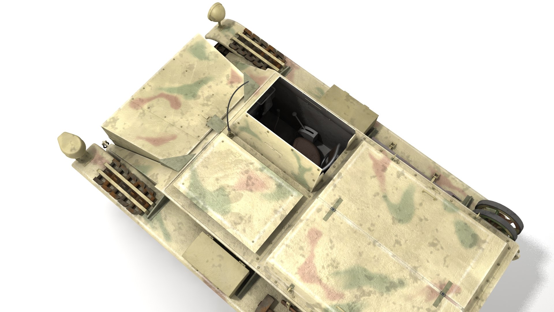 Sd.Kfz 301 Borgward IV 3D Model - TurboSquid 1717152