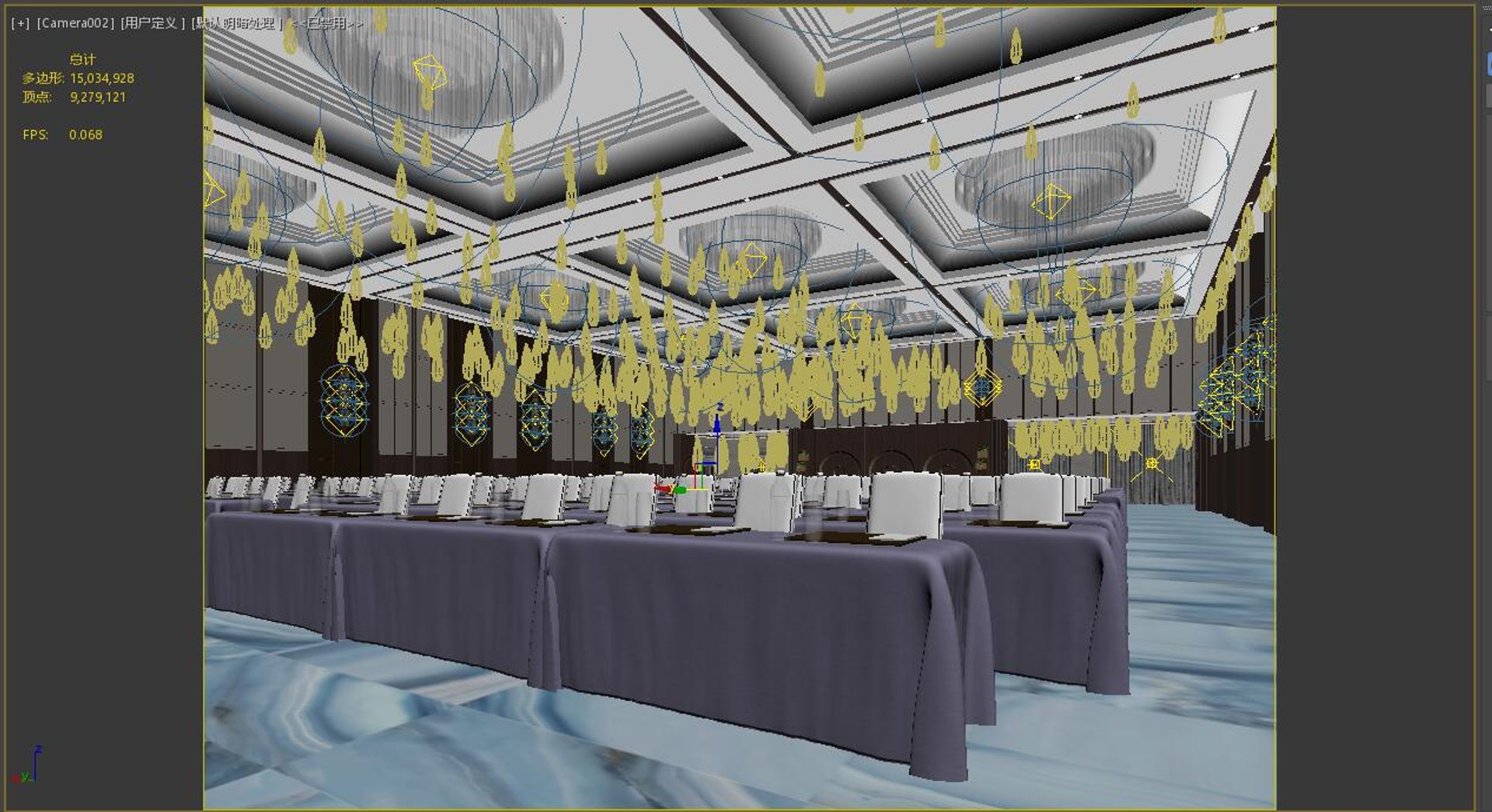 3D Conference Hall - TurboSquid 2395592