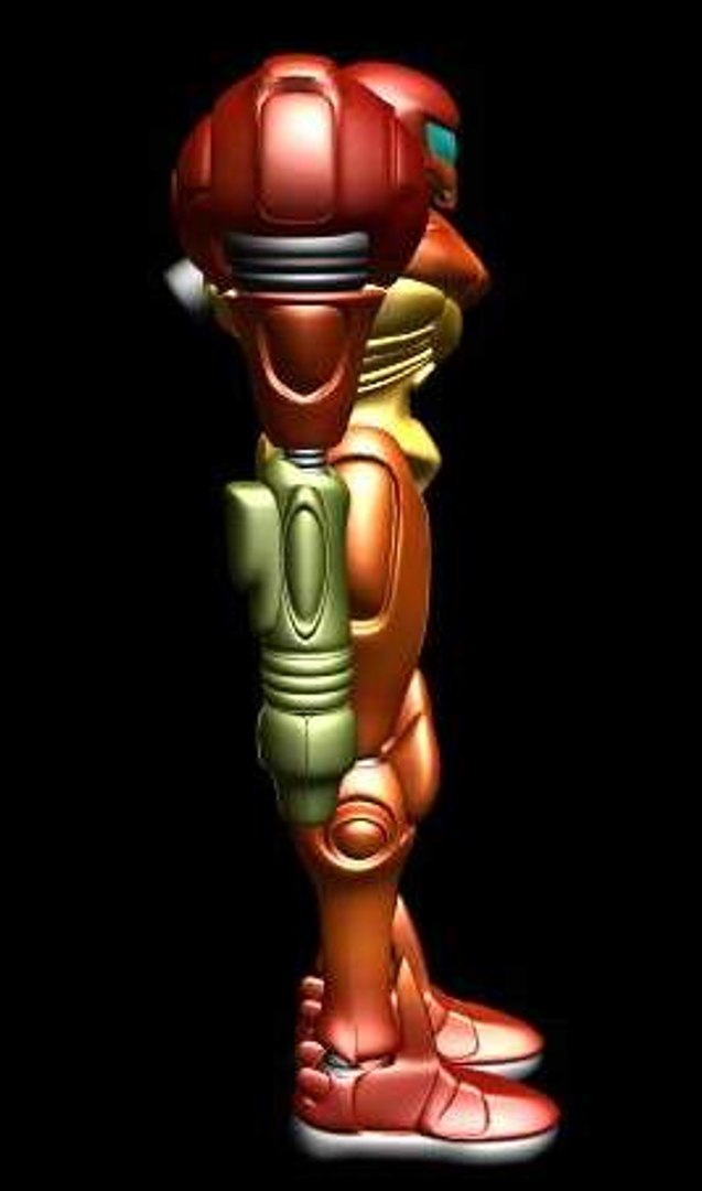3d Metroid Prime Model