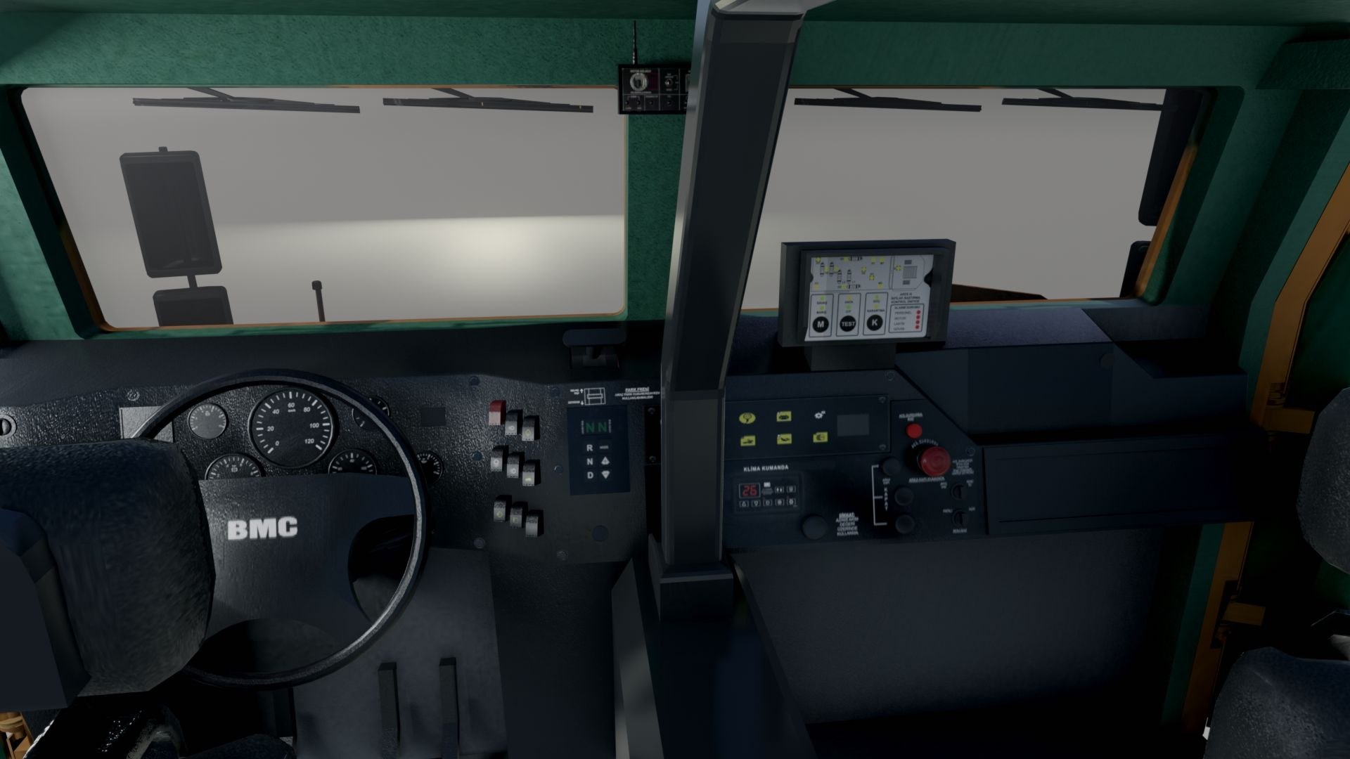 BMC Kirpi MRAP - Include Inside - Fully Rigged 3D - TurboSquid 2147640